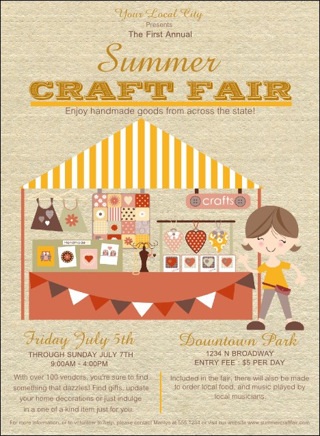 Craft Fair Invitation